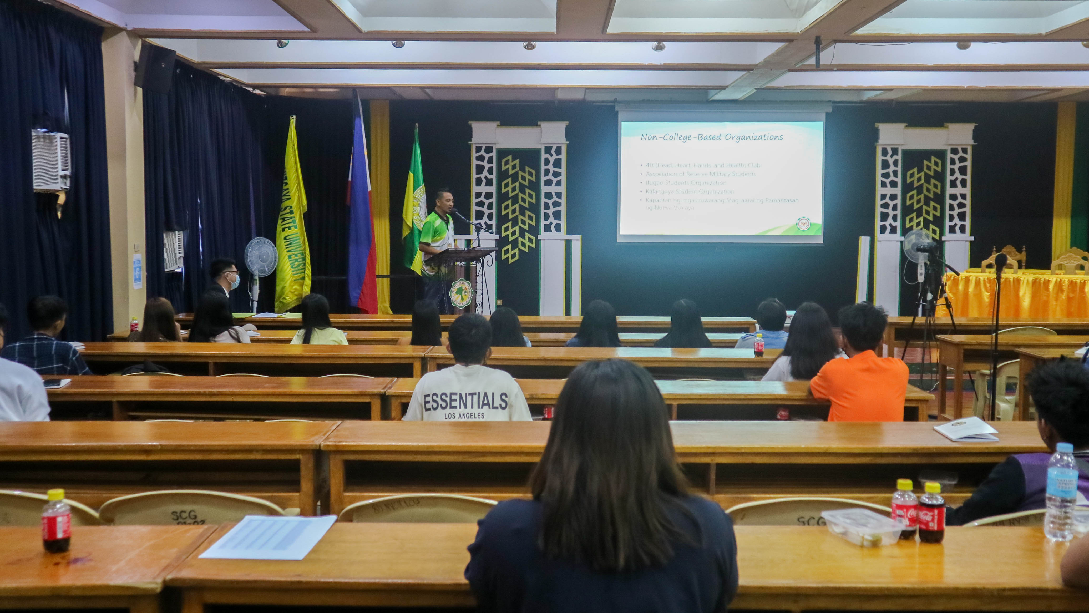 NVSU - New Students Receive Orientation Earlier Today