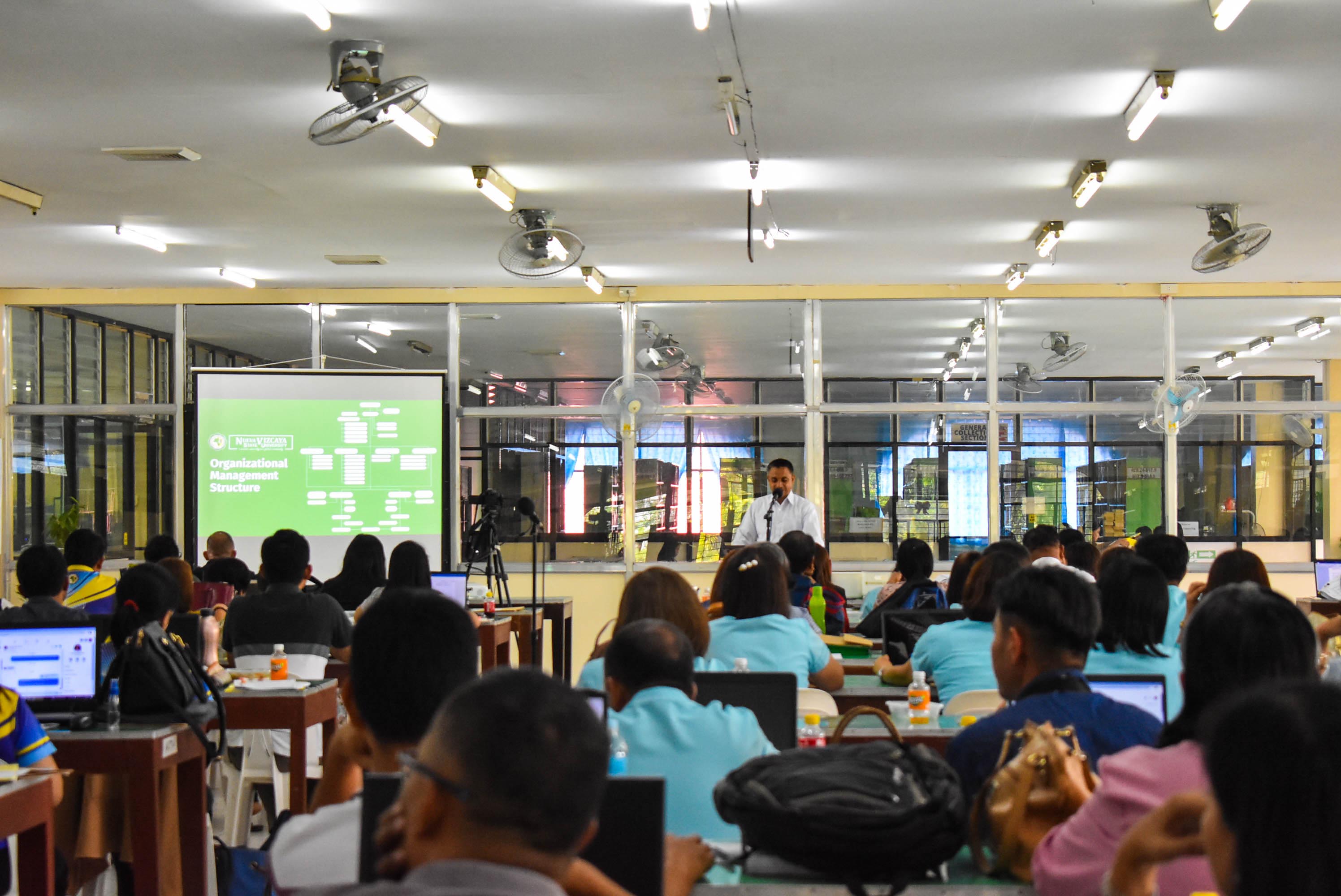 NVSU - NVSU Officials Gear Up through Capacity-Building Seminar